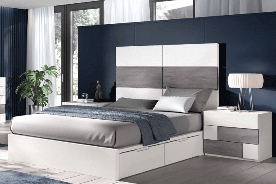 CHAMBRE :: Collection Lit Moderne :: Lit Moderne avec tiroirs de ...