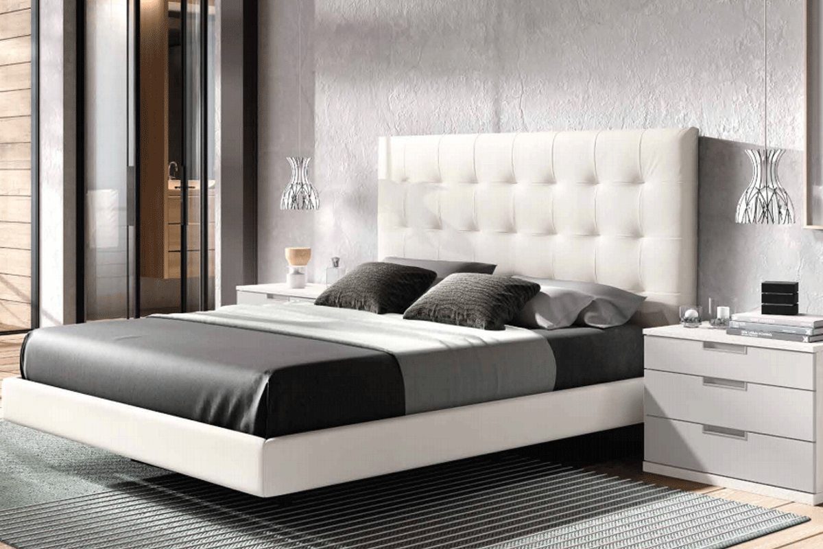 BEDROOM :: Deluxe Bedrooms Collection :: Modern Bed EOS Bolonia Alas ...