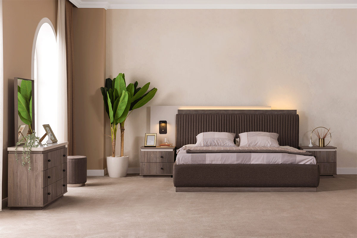 BEDROOM :: Deluxe Bedrooms Collection :: Elvis Bedroom Set - Furniture store in Montreal