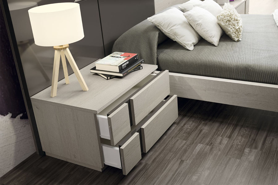 BEDROOM :: Stock :: Modern Bed EOS 121 - Furniture store in Montreal