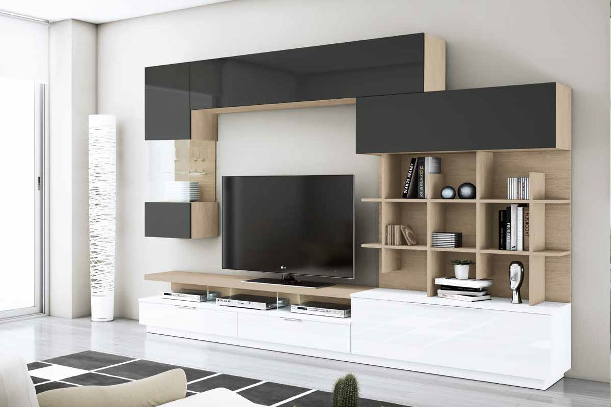 Unite de Salon Contemporains en Bois